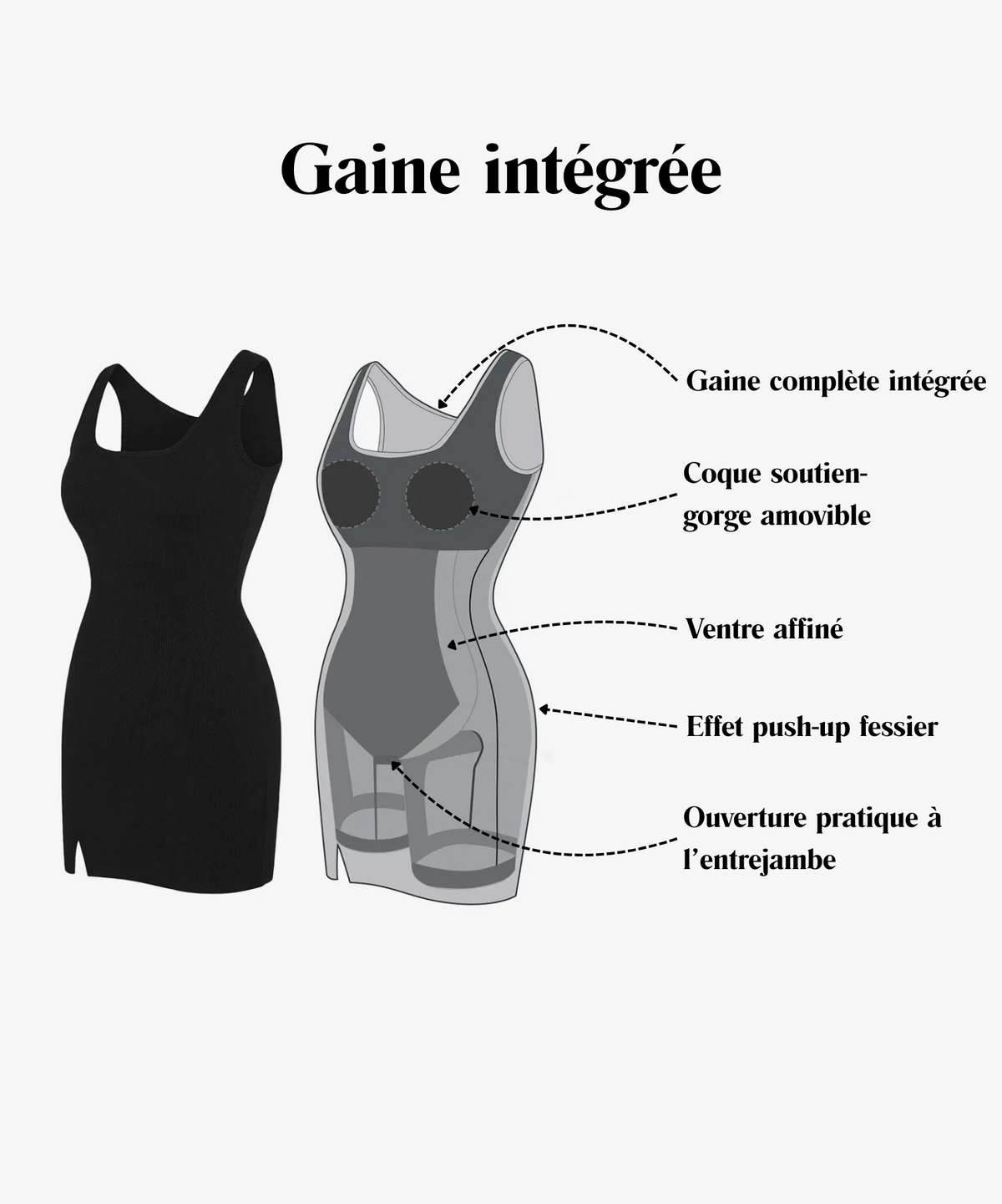 Léonie & Moi, robes gainantes pour sublimer et affiner la silhouette